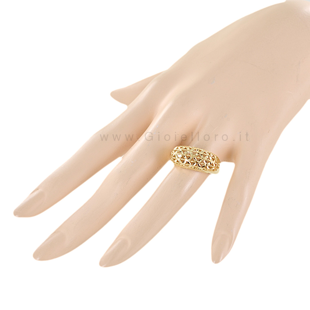 Anello in oro collezione Le Scintille Lorenzo Ungari | Gioielloro.it ...
