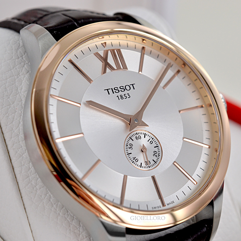 Tissot Classic Gent Gold Automatico T912.428.46.038.00 | Gioielloro.it ...