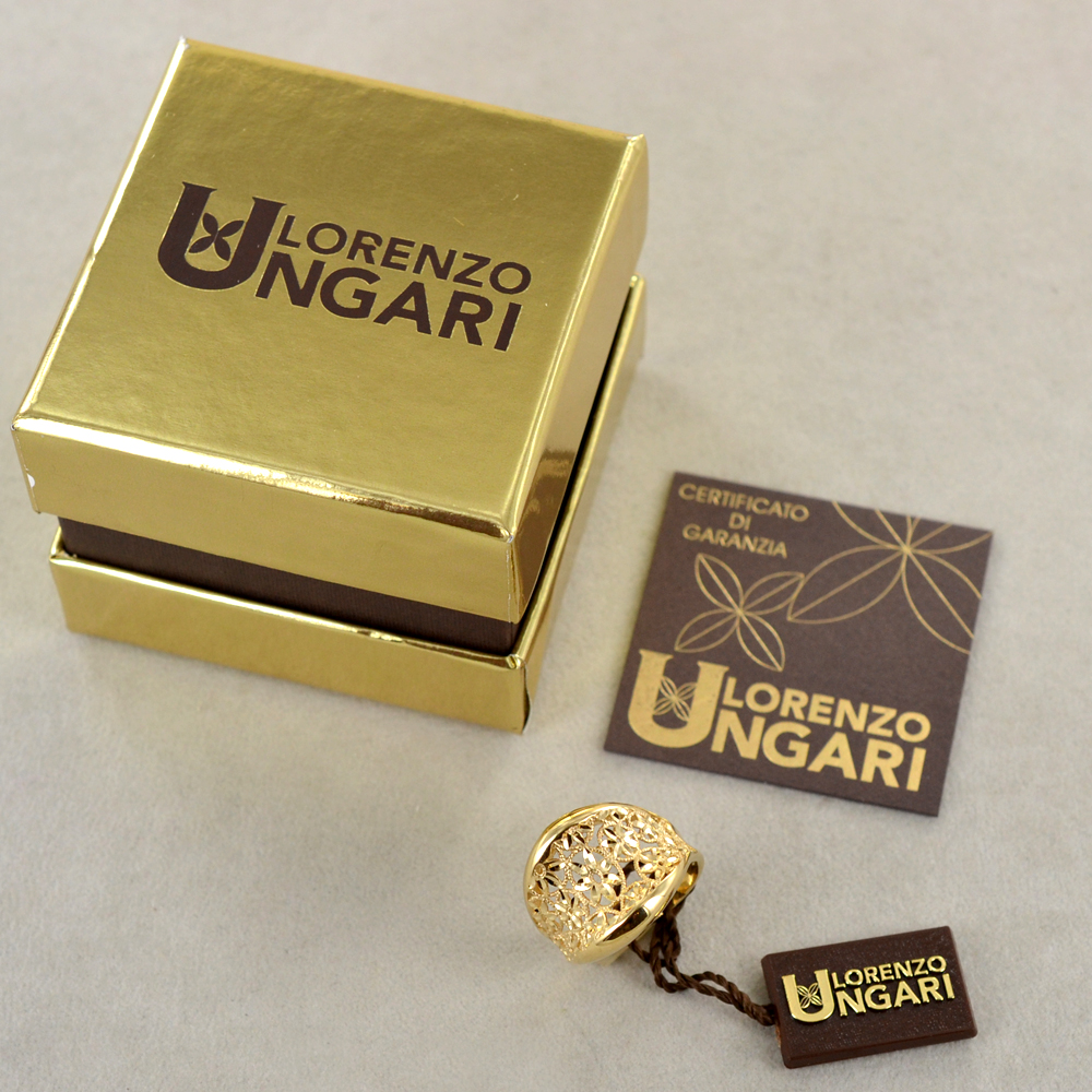 Anello in oro giallo Lorenzo Ungari Le Scintille | Gioielloro.it - La ...