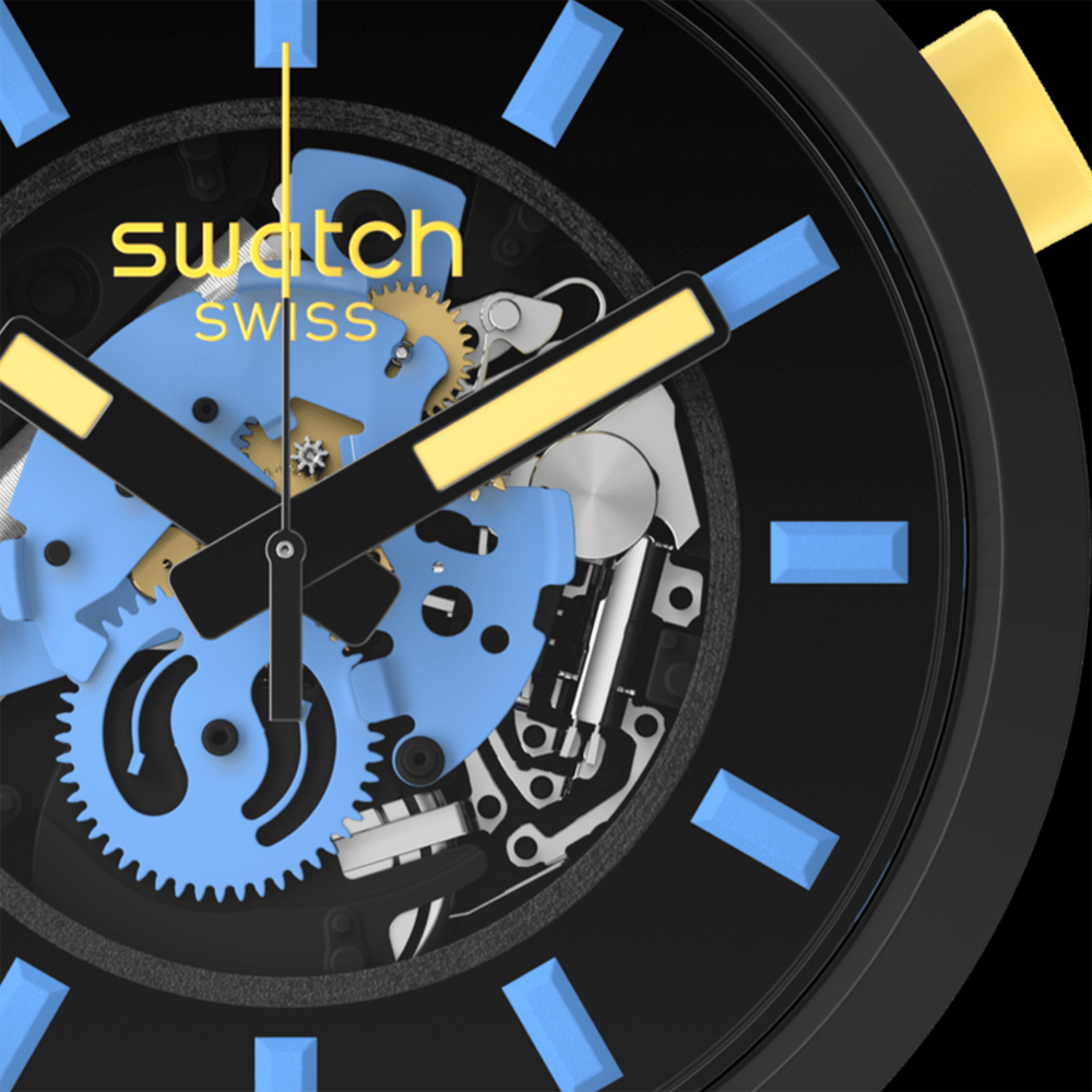 Orologio Swatch big bold Unisex BIG BOLD TRAVEL BY DAY SB03B108 ...